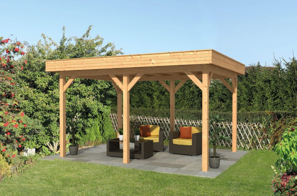 Uberdachung Freistehend Holz